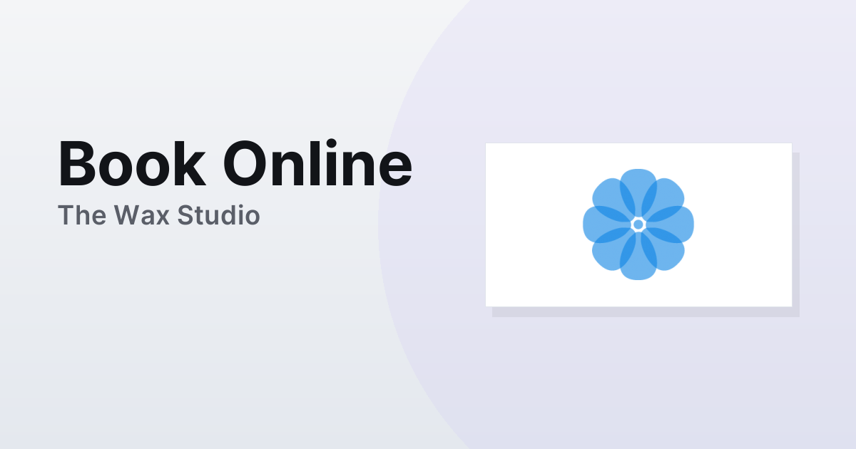 The Wax Studio Online Appointment Booking - Powered by SimpleSpa